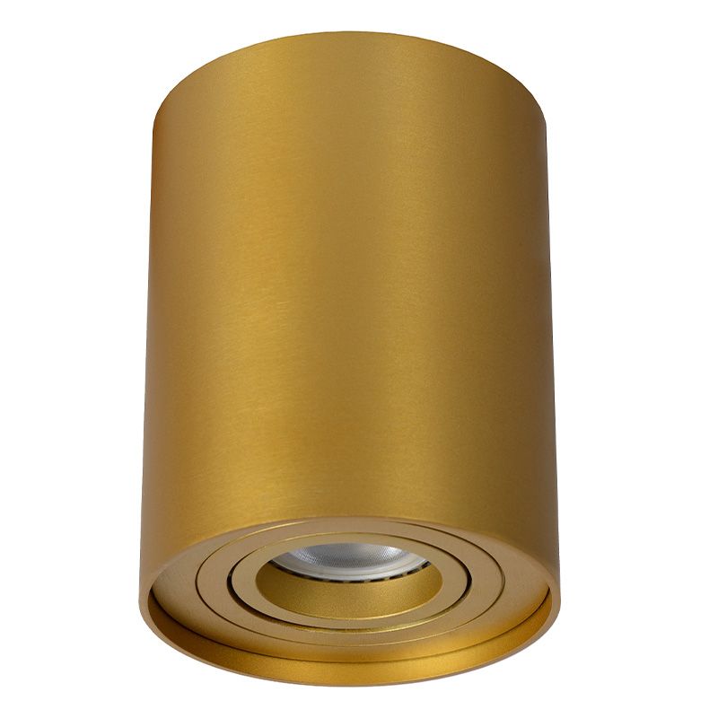 Golden surface mounted downlight modern, Tube | Lampgiant