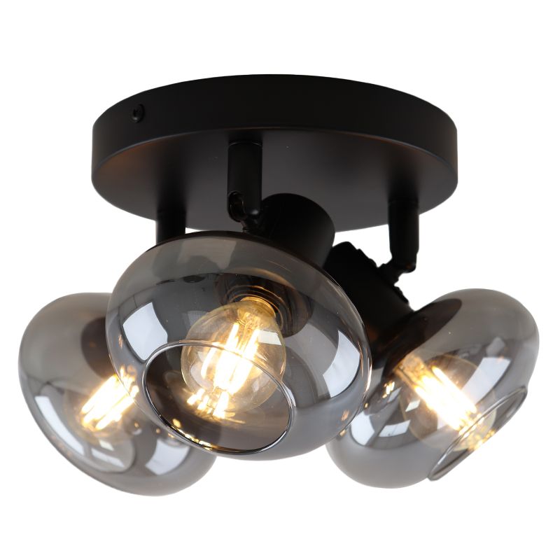 Design ceiling spotlight black, Skip | Lampgiant
