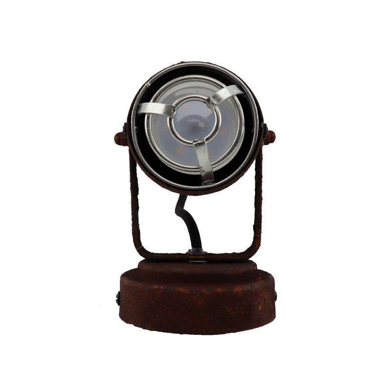 Industrial wall spotlight rust coloured, Abyga | Lampgiant