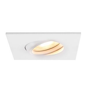 Modern bathroom recessed downlight white, Jule, IP65 | Lampgiant