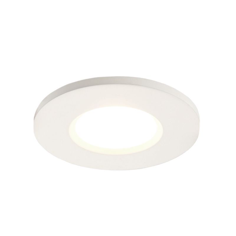 Modern bathroom recessed downlight white, Jule, IP65 | Lampgiant