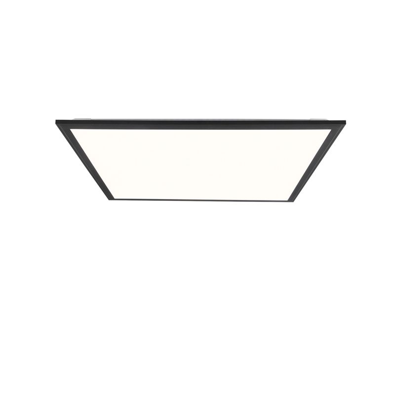 Modern LED panel ceiling light black, Lisa, 25W, adjustable light ...