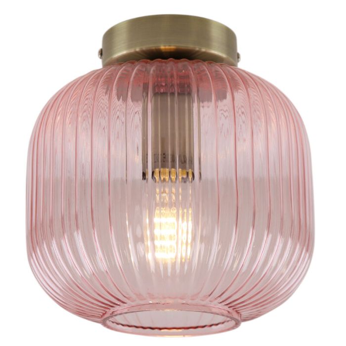 Retro ceiling light pink, Charlois | Lampgiant